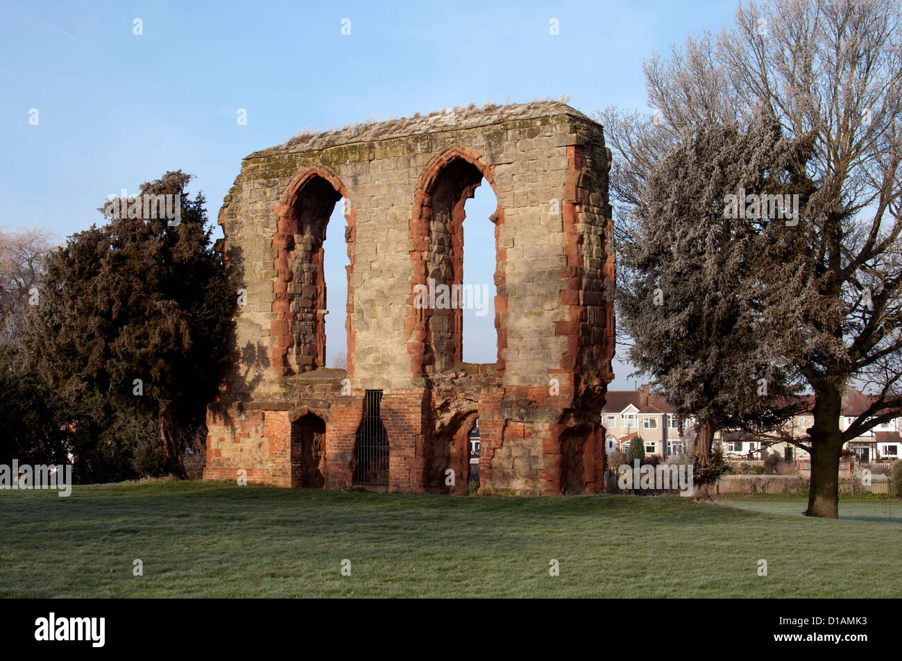 Caludon Castle remains, Coventry, UK Stock Photo - Alamy