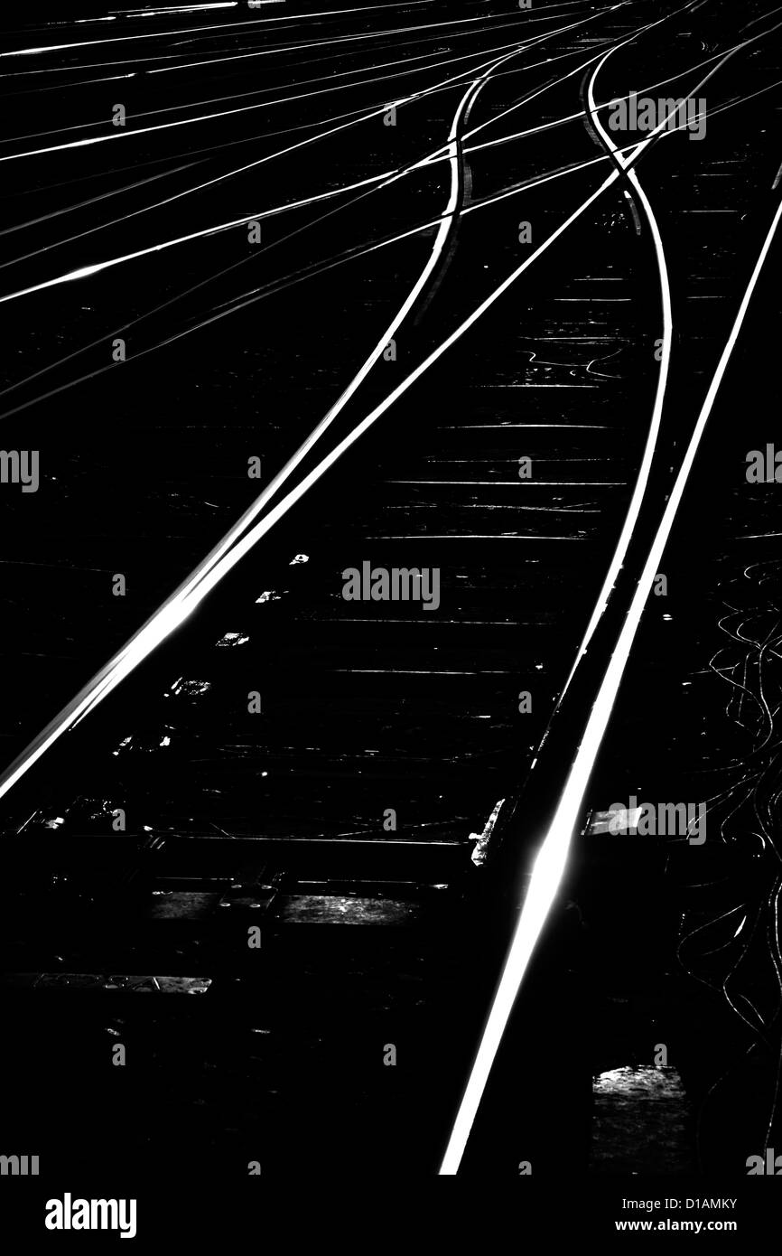 Railway track hi-res stock photography and images - Alamy
