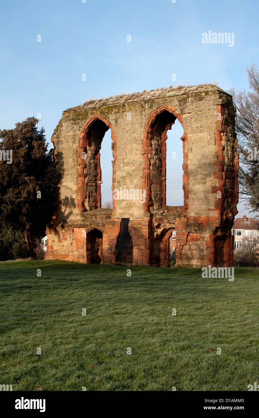 Caludon Castle remains, Coventry, UK Stock Photo - Alamy
