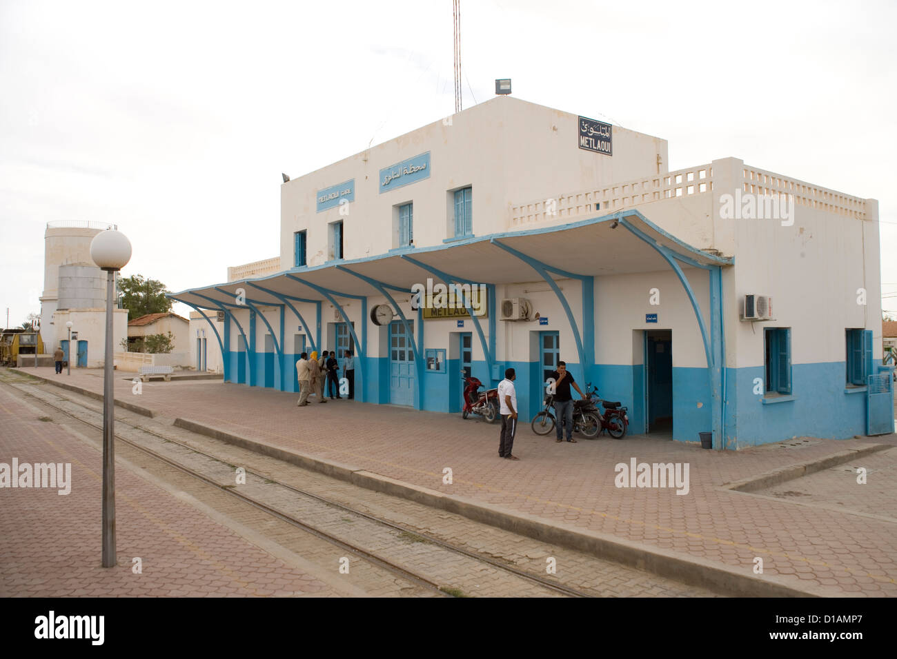 Metlaoui Railway station starting point of the Red Lizard train in ...