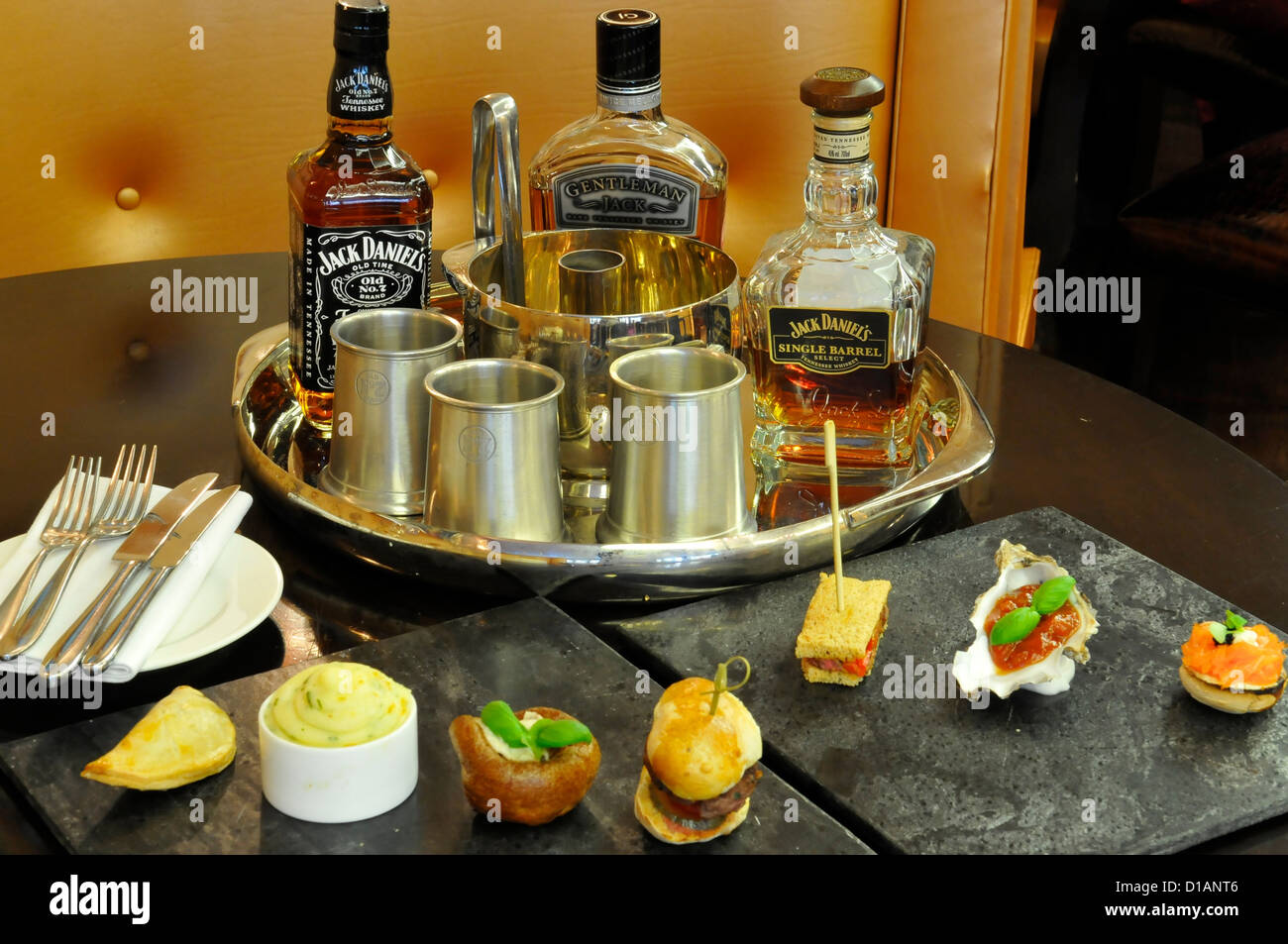 Gentleman's Afternoon Tea at The Sanctum Soho Hotel, London, England ...