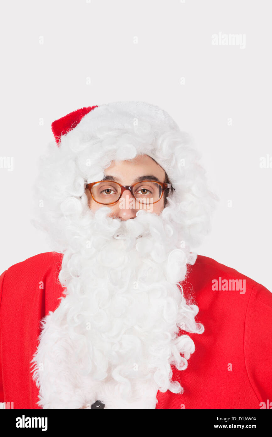 Man dressed santa claus in hi-res stock photography and images - Alamy