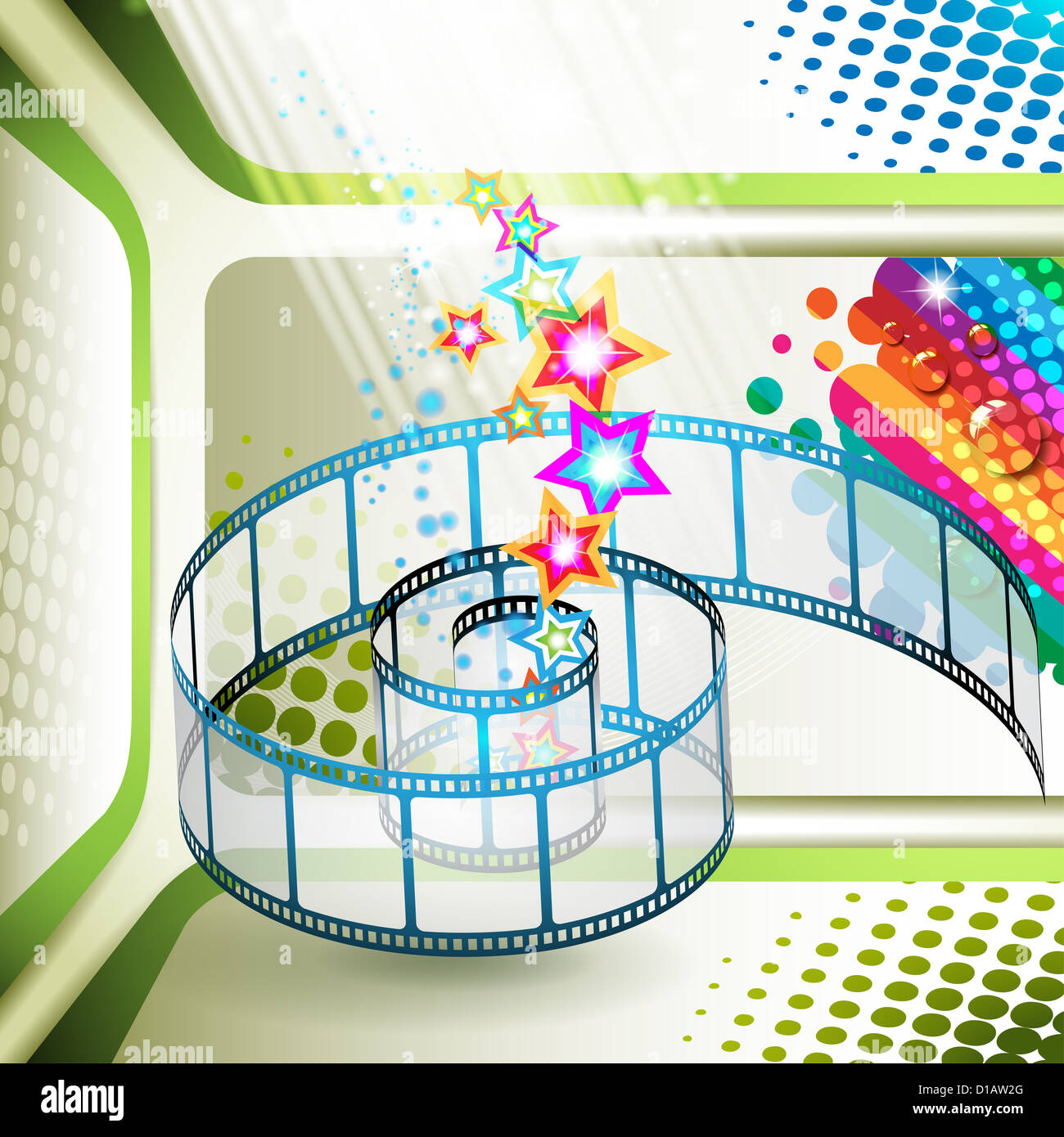 Film frames roll hi-res stock photography and images - Alamy