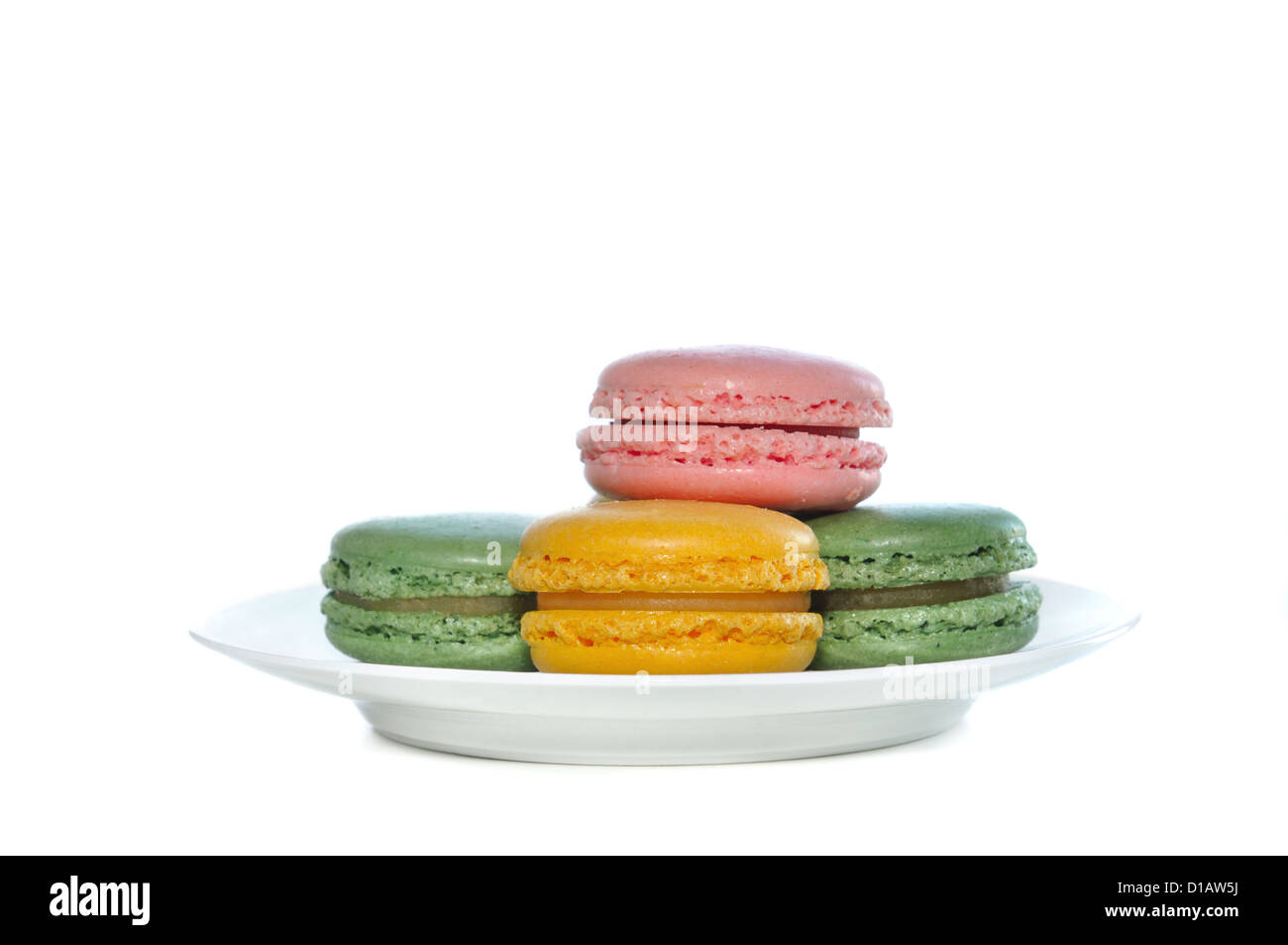 different buttons presented in a small dish on a white background Stock ...