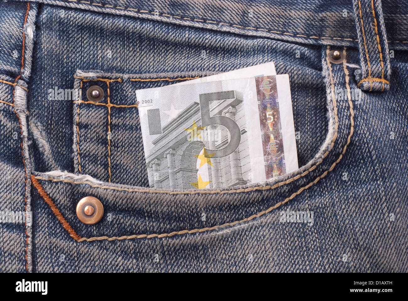 Five Euro In Pocket High Resolution Stock Photography and Images - Alamy