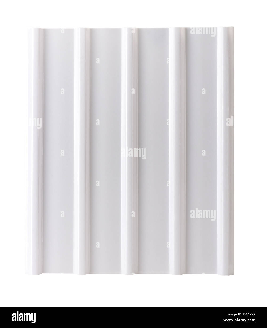 Translucent roofing sheet isolated on white background Stock Photo - Alamy