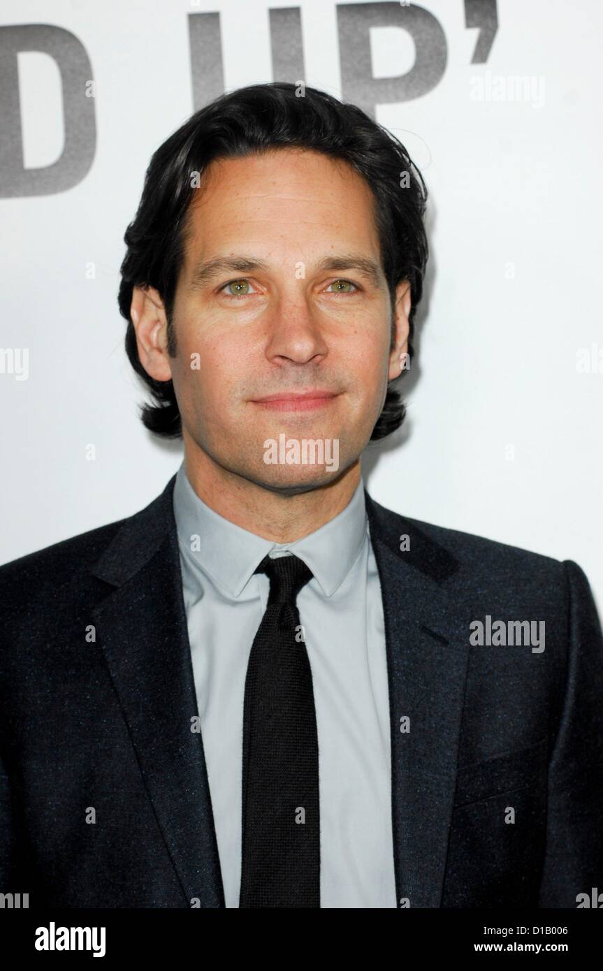 Los Angeles, USA. 12th December 2012. Paul Rudd at arrivals for THIS IS ...