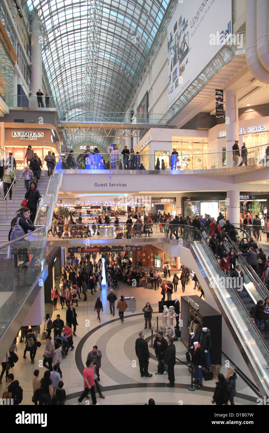 Downtown shopping mall toronto hi-res stock photography and images - Alamy