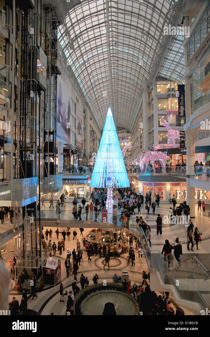 Toronto eaton centre shopping mall hi-res stock photography and images ...