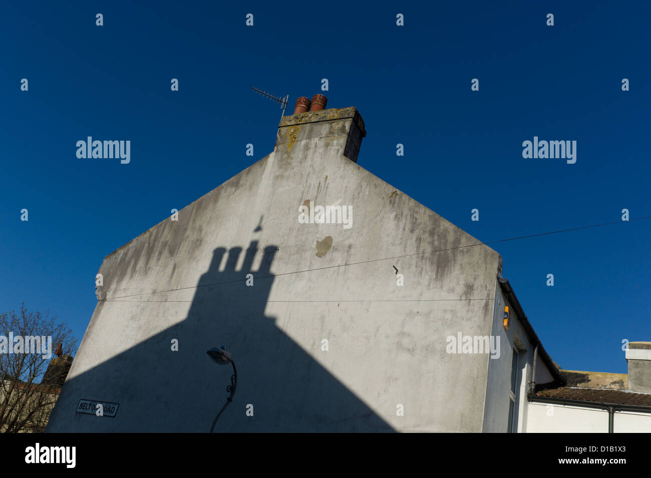 Roof shadows shadow hi-res stock photography and images - Alamy