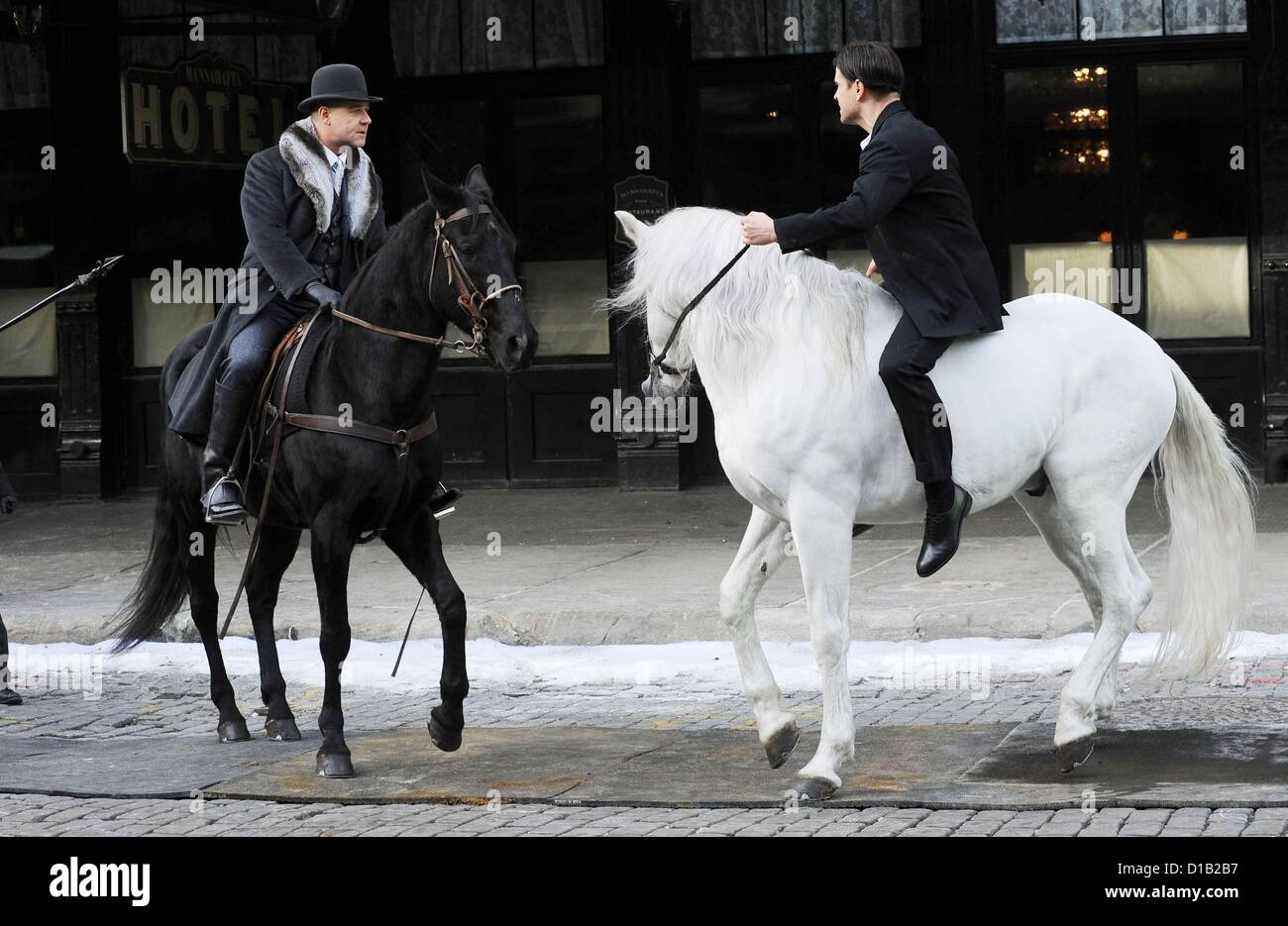 New York, USA. 12th December 2012. Russell Crowe, Colin Farrell on ...