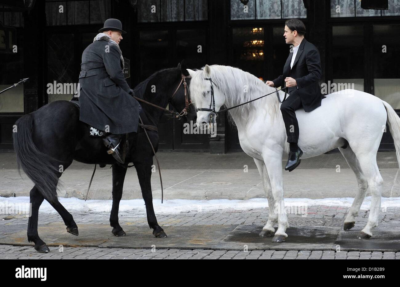 New York, USA. 12th December 2012. Russell Crowe, Colin Farrell on ...