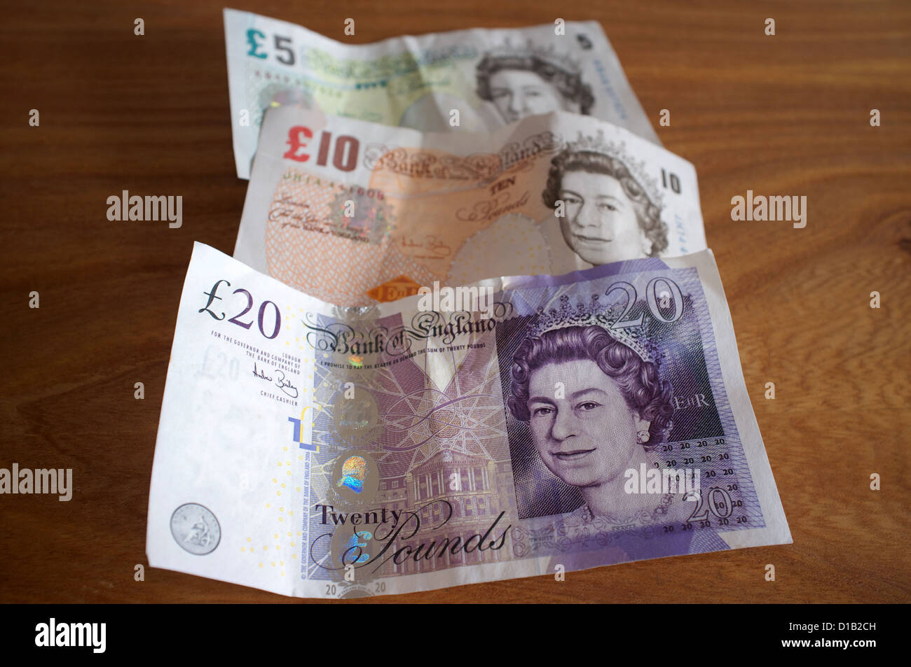 British money notes hi-res stock photography and images - Alamy