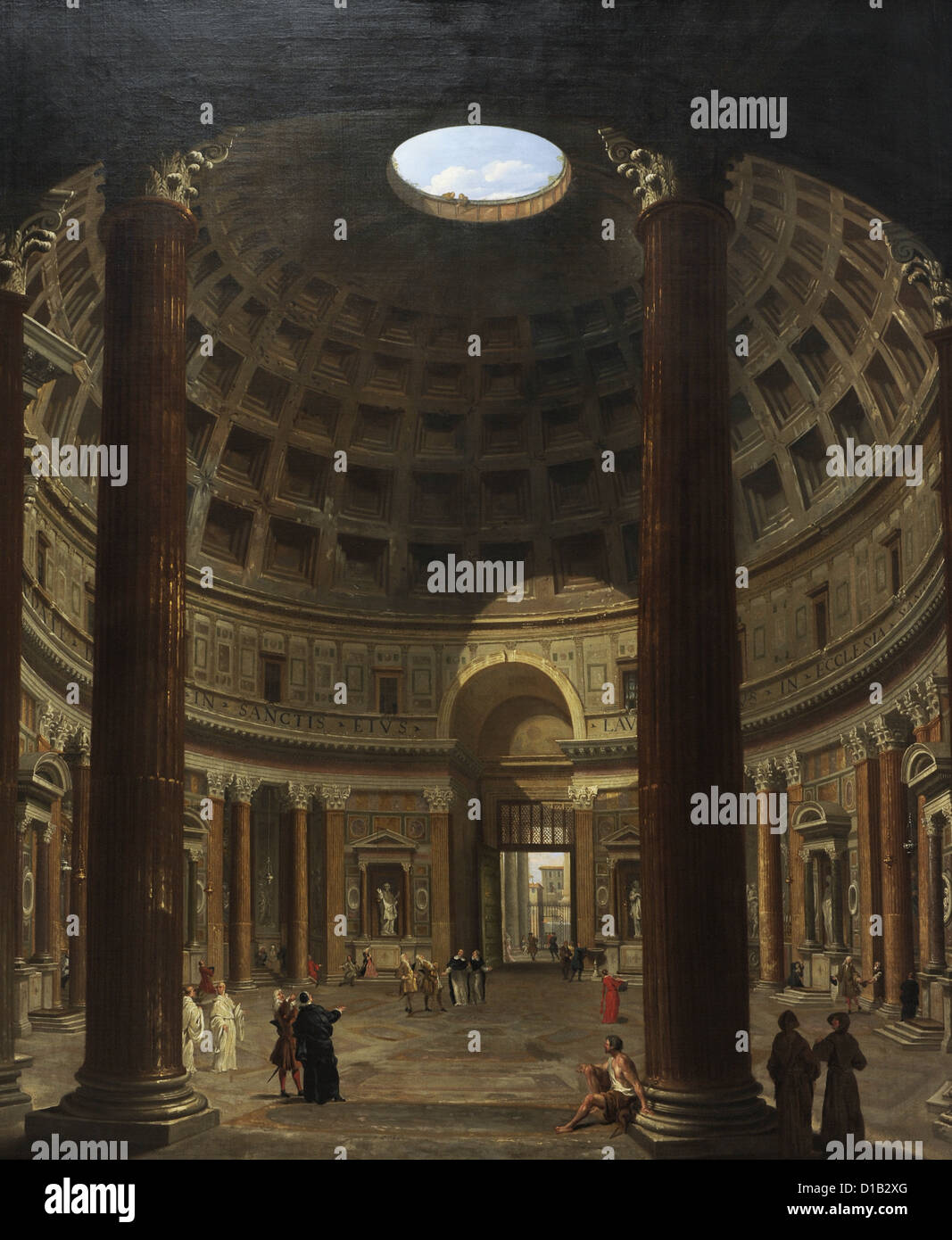 Interior of the pantheon hi-res stock photography and images - Alamy