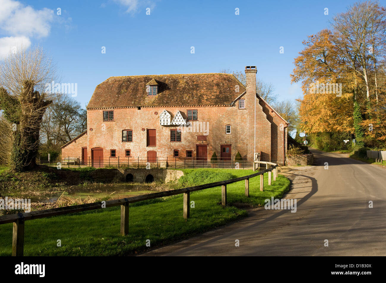 White Mill Sturminster Marshall Dorset England UK Stock Photo - Alamy