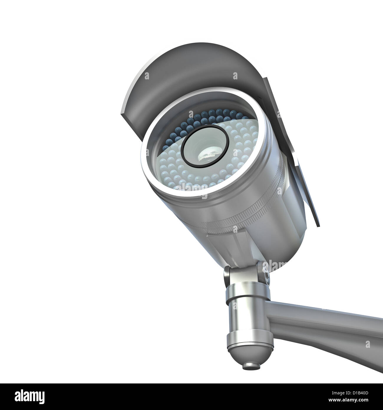 3d image of classic infrared cctv Stock Photo - Alamy