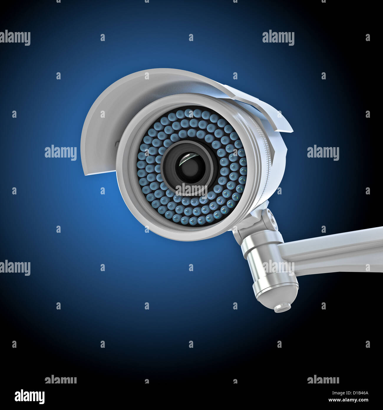 3d image of classic infrared cctv Stock Photo - Alamy