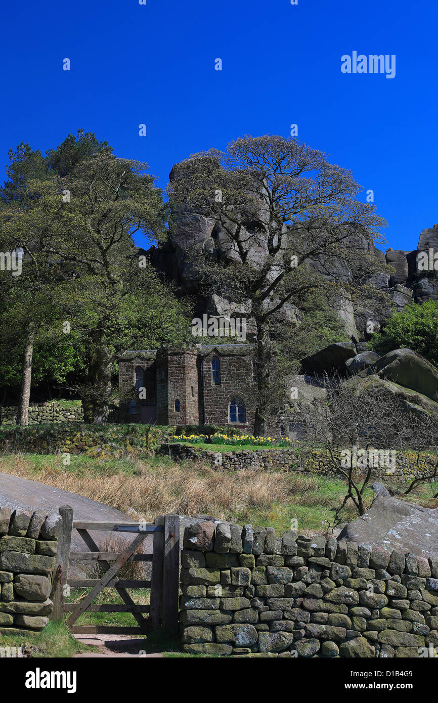 Spring View of Rock Hall Cottage which lies at the bottom of the ...