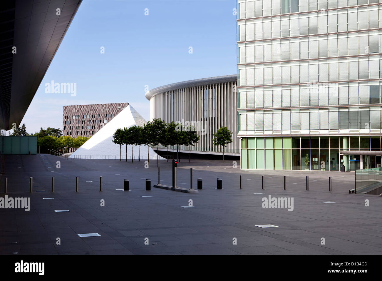 New Philharmonic Hall, concert hall of the Philharmonique du Luxembourg ...