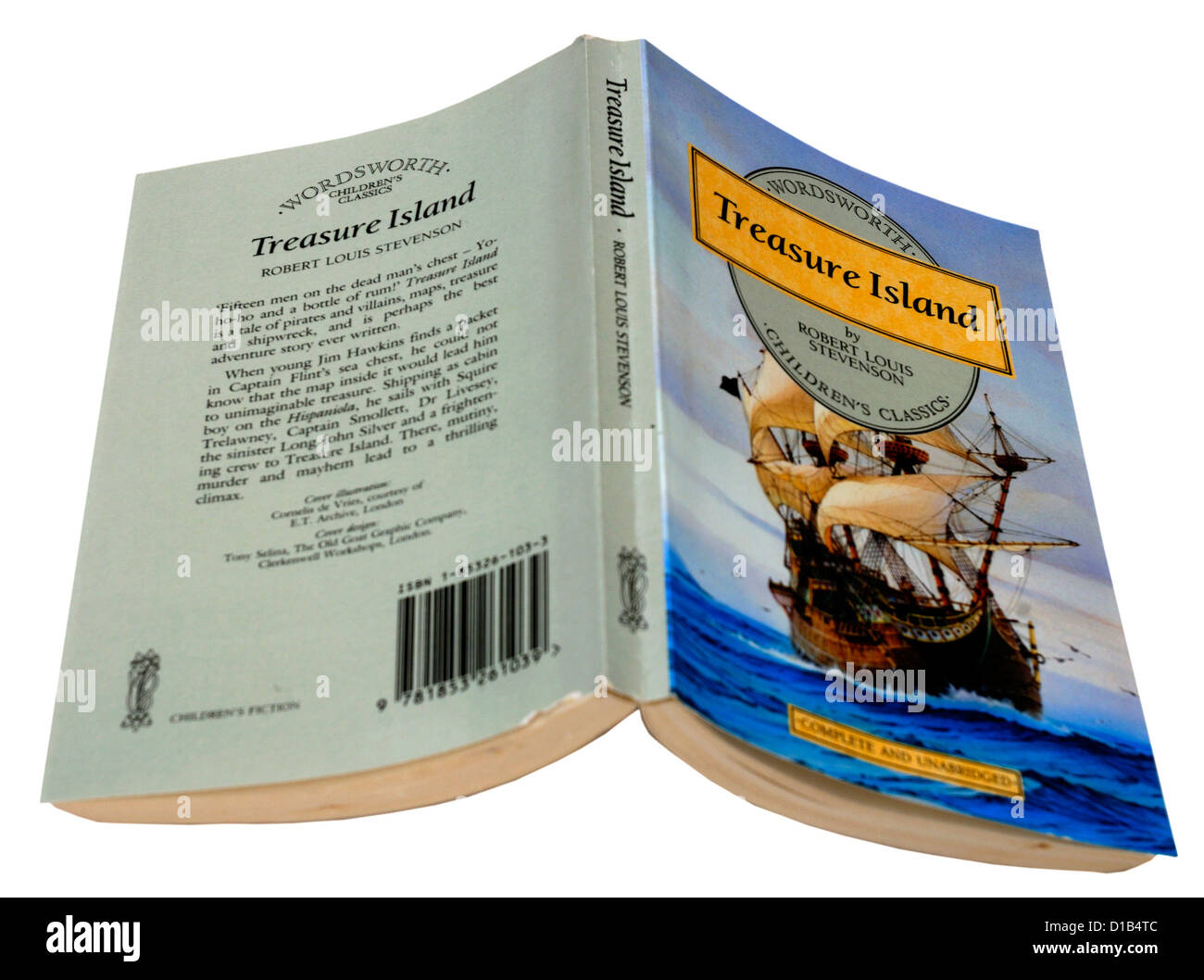 Treasure island book hi-res stock photography and images - Alamy
