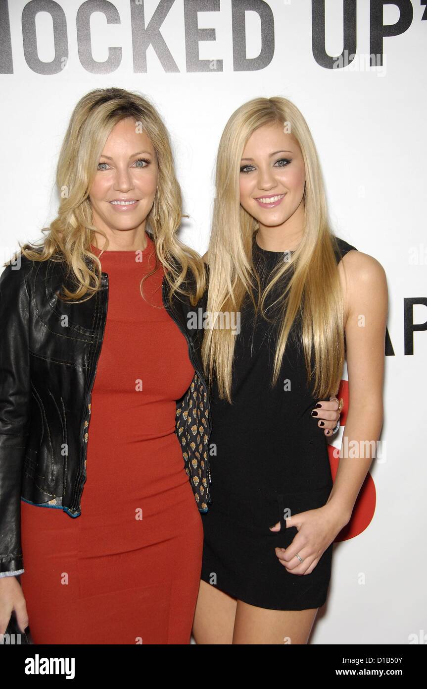 Los Angeles, California. 12th December 2012. Heather Locklear, Ava ...