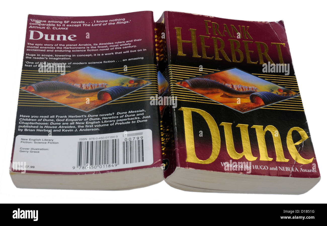 Dune book cover hi-res stock photography and images - Alamy