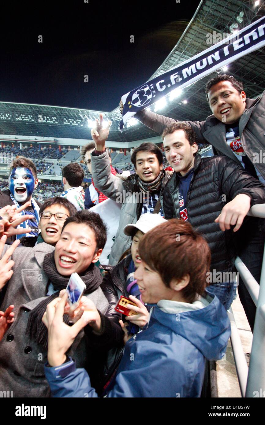 December 14, 2012, Yokohama, Japan - Monterrey fans at the ...