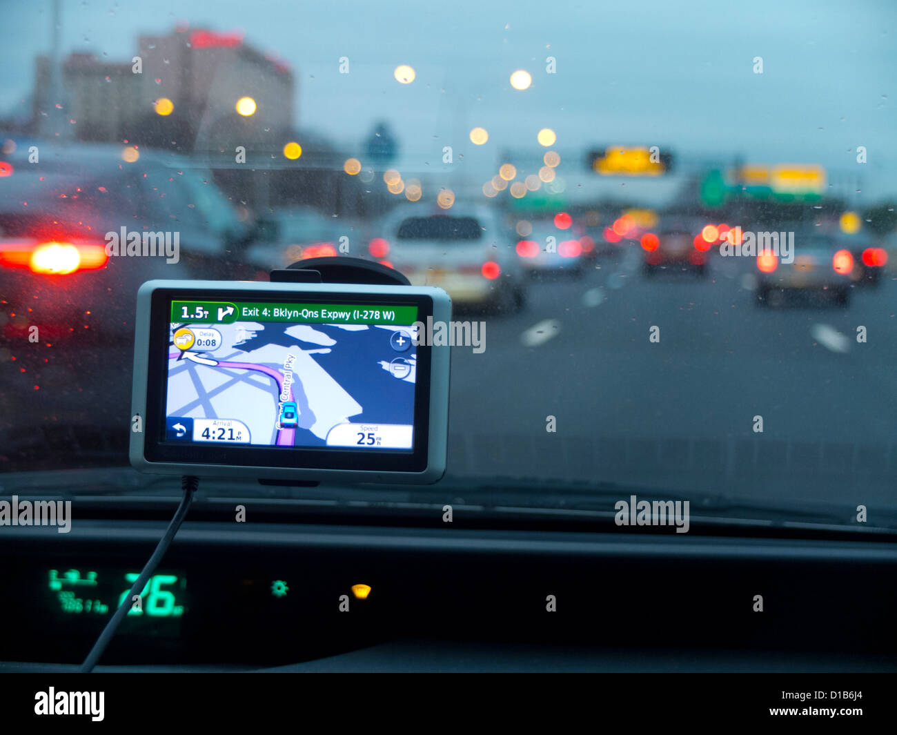 Gps on dash board hi-res stock photography and images - Alamy