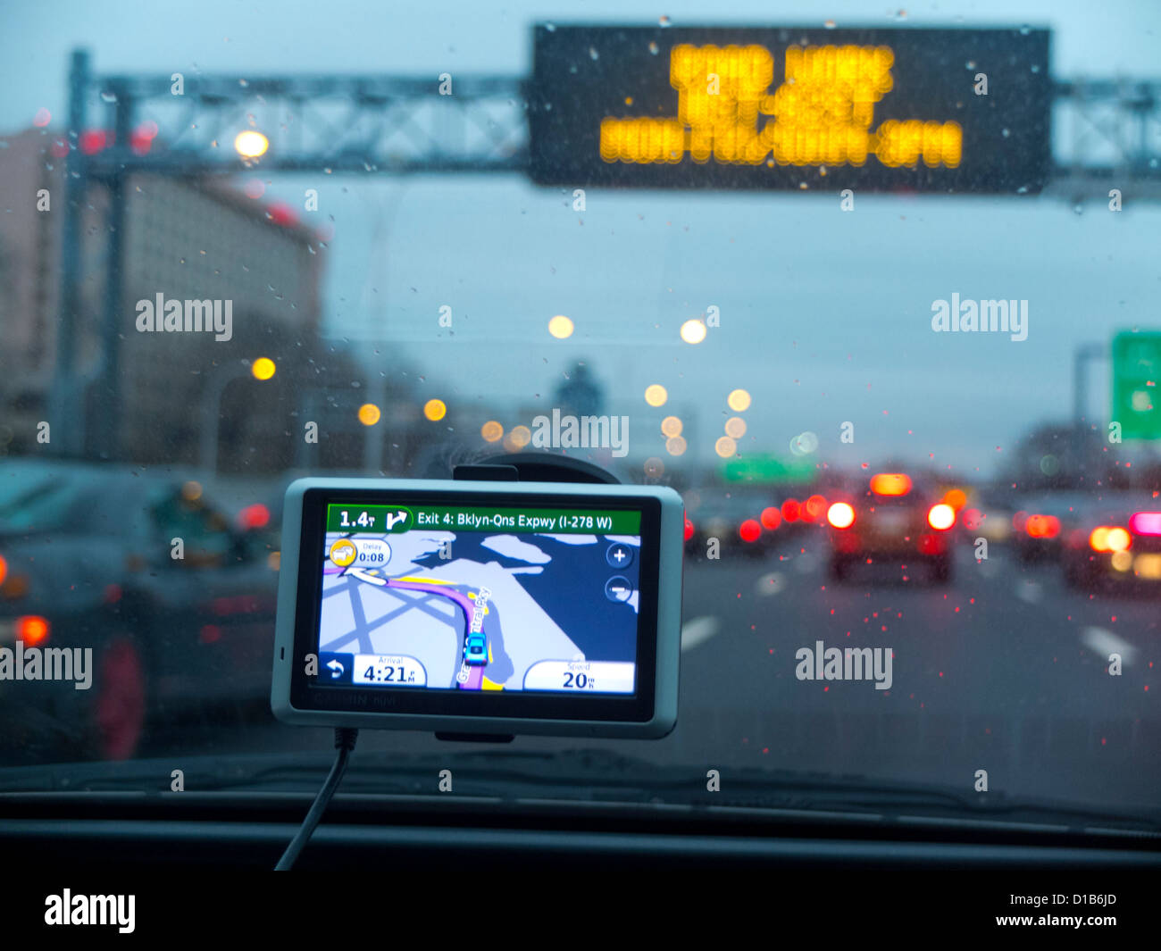 Gps on dash board hi-res stock photography and images - Alamy
