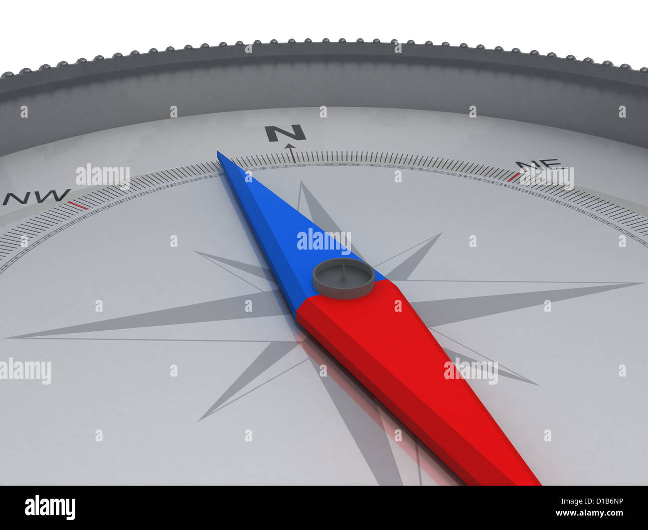 Compass . Computer Art 3D Series . Computer Art Series Stock Photo - Alamy