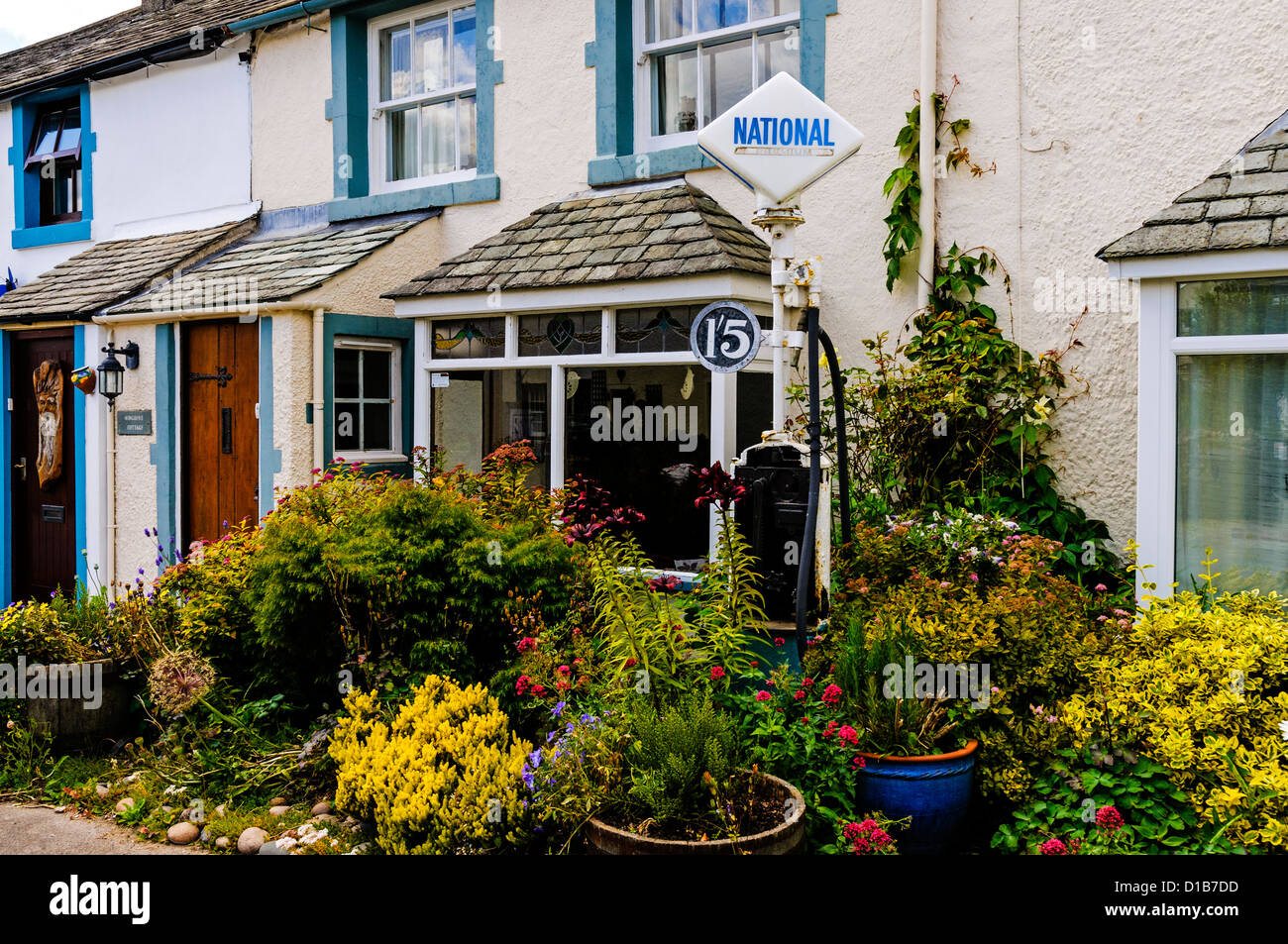 Terraced cottages lake district england uk hi-res stock photography and ...