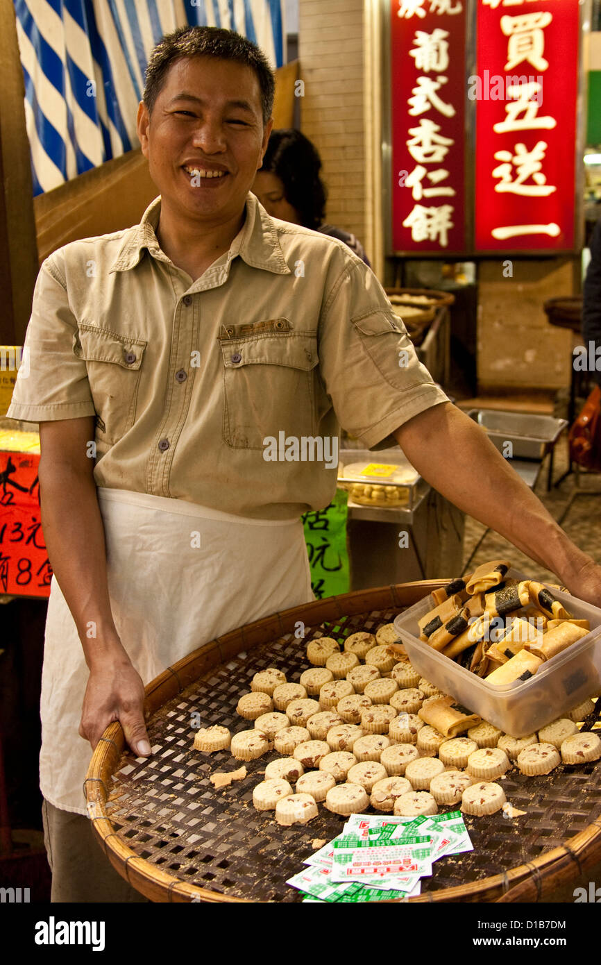 Biscuit Baker, Macau, China Stock Photo - Alamy