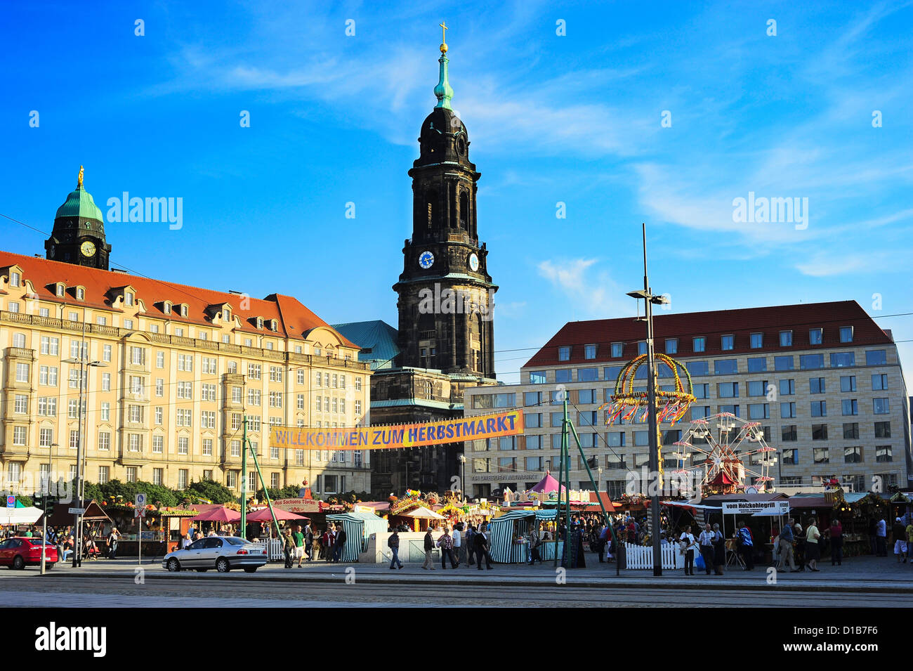 Market day in dresden hi-res stock photography and images - Alamy