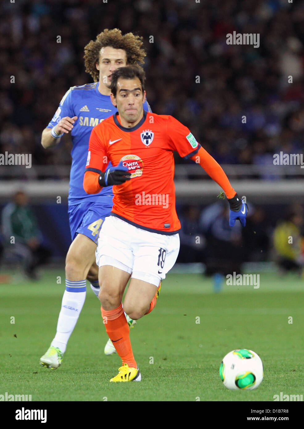 Dec. 13, 2012 - Yokohama, Japan - CESAR DELGADO of Club de Futbol ...