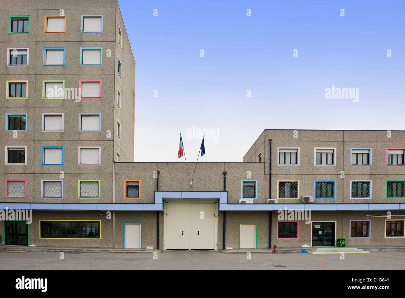 Italy, Bollate, penitentiary of Milan Stock Photo - Alamy