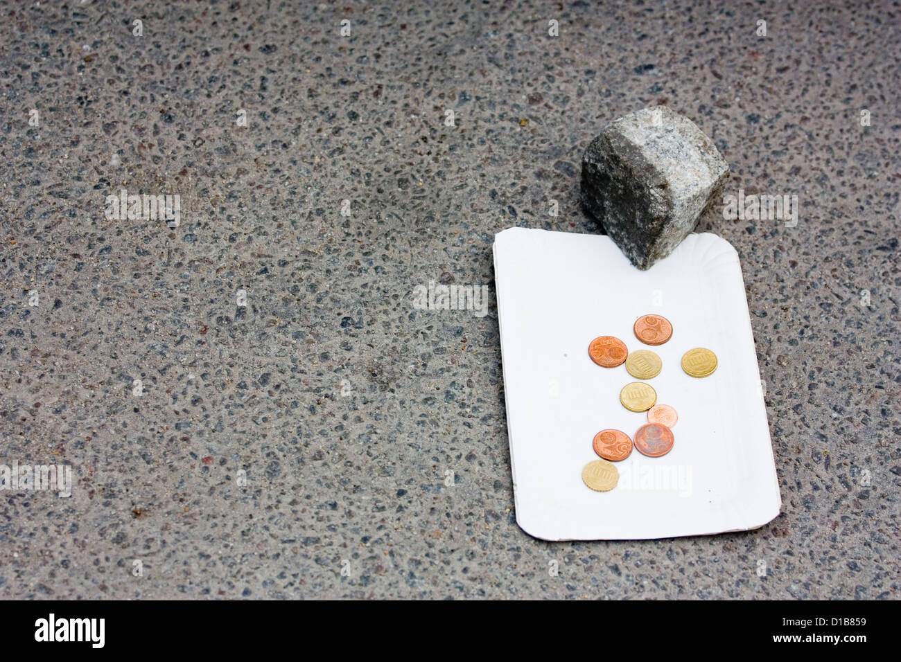 Pavement beggars hi-res stock photography and images - Alamy
