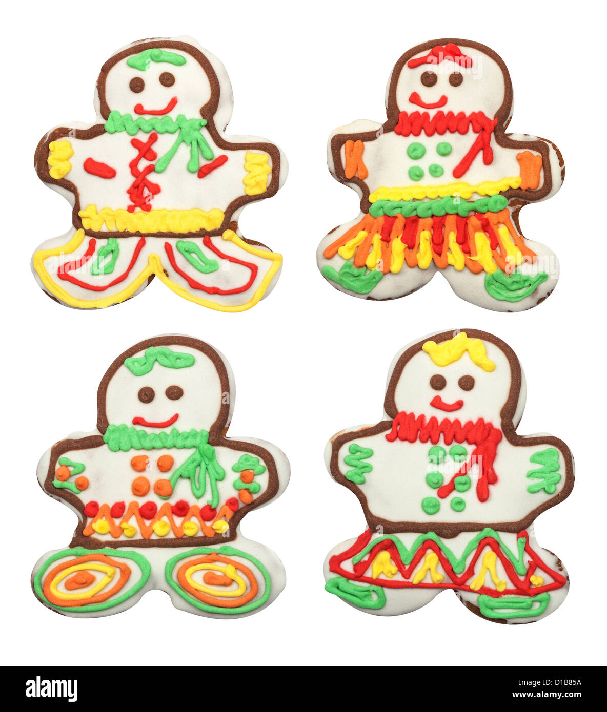 Gingerbread man cut out hi-res stock photography and images - Alamy