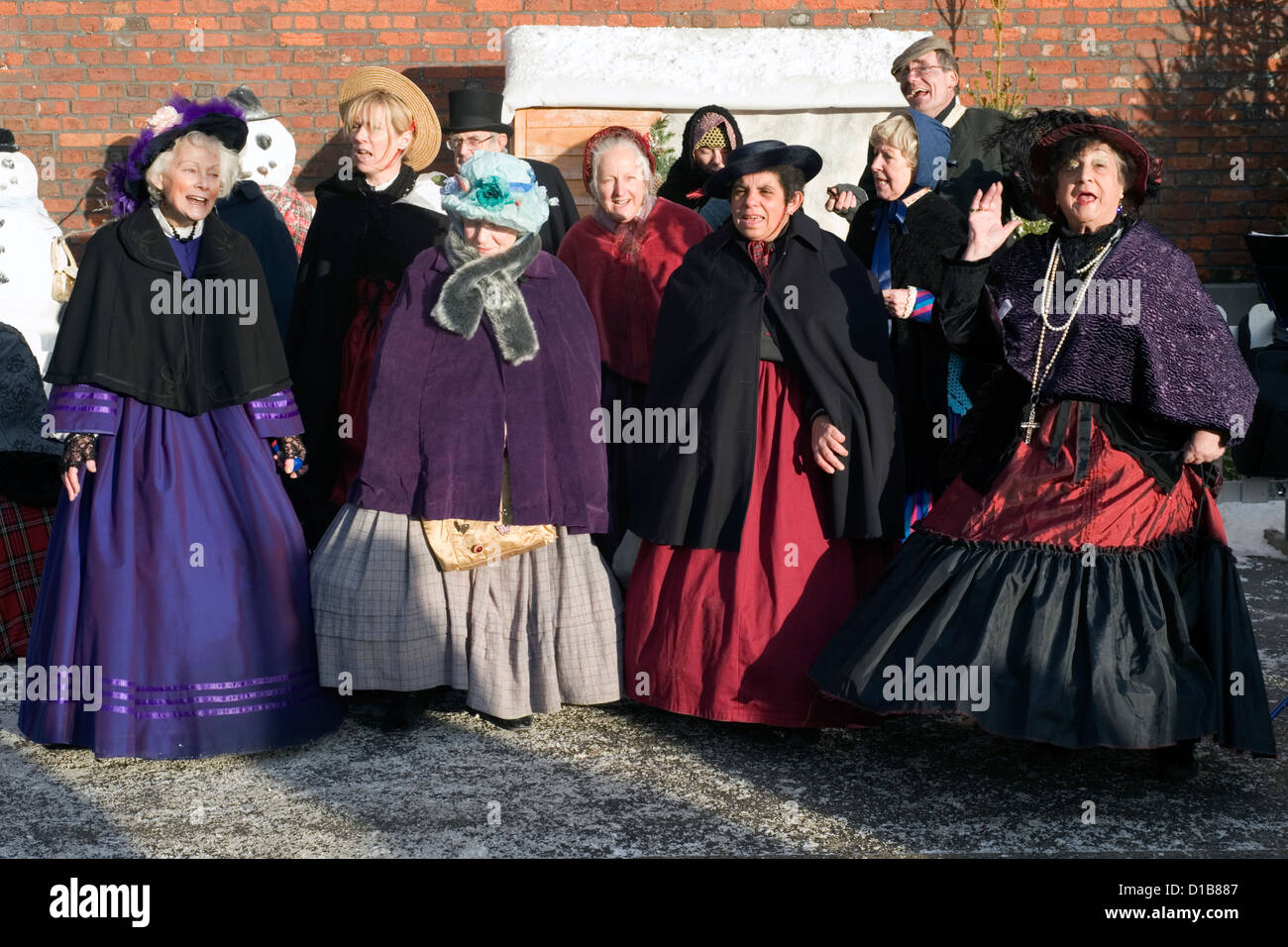 singers and dancers putting on a show at the victorian festival of ...