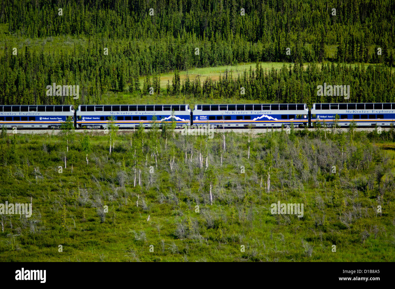 Mckinley explorer train hi-res stock photography and images - Alamy
