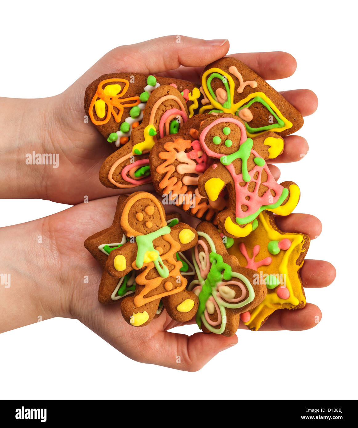 Butterfly shape with hands hi-res stock photography and images - Alamy