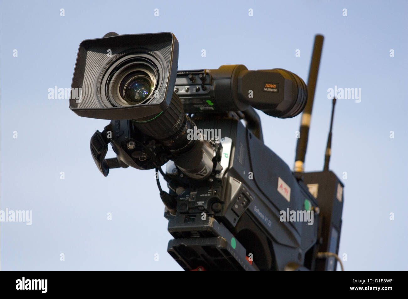 Television camera position hi-res stock photography and images - Alamy
