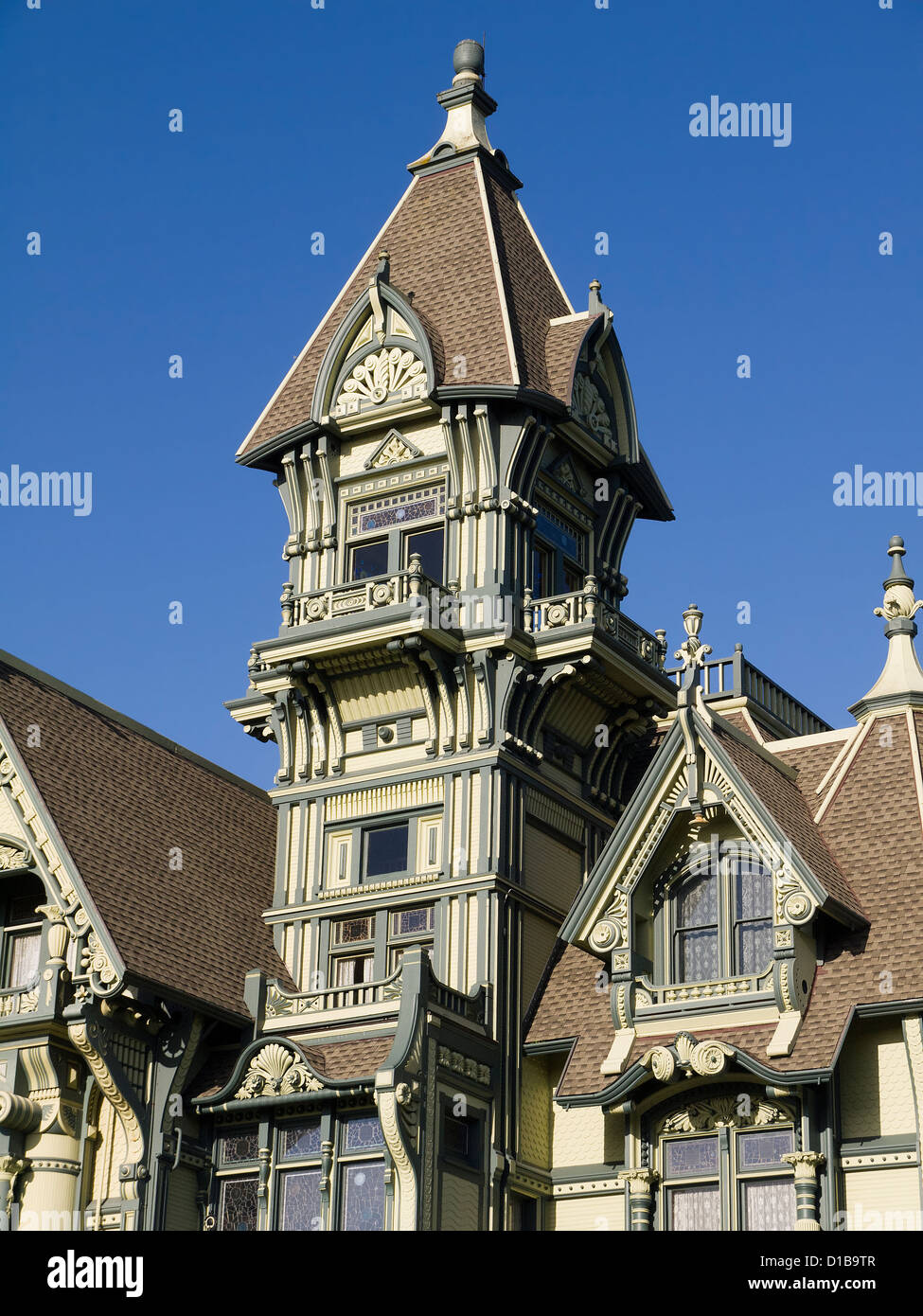 The wonderfully over the top Carson Mansion in Eureka California USA ...