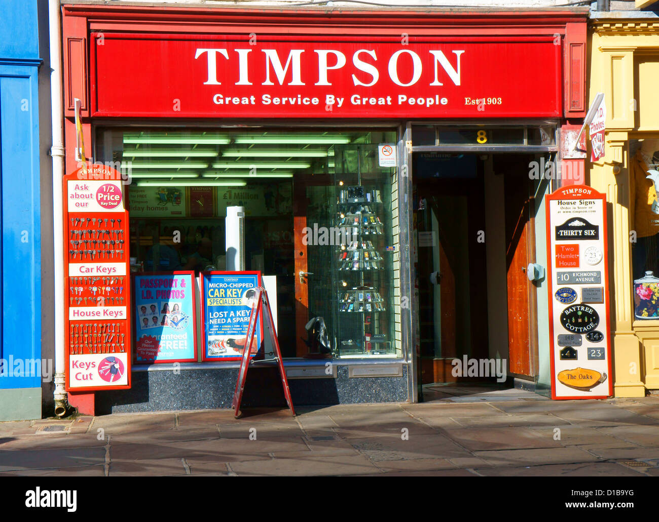 Timpsons hi-res stock photography and images - Alamy