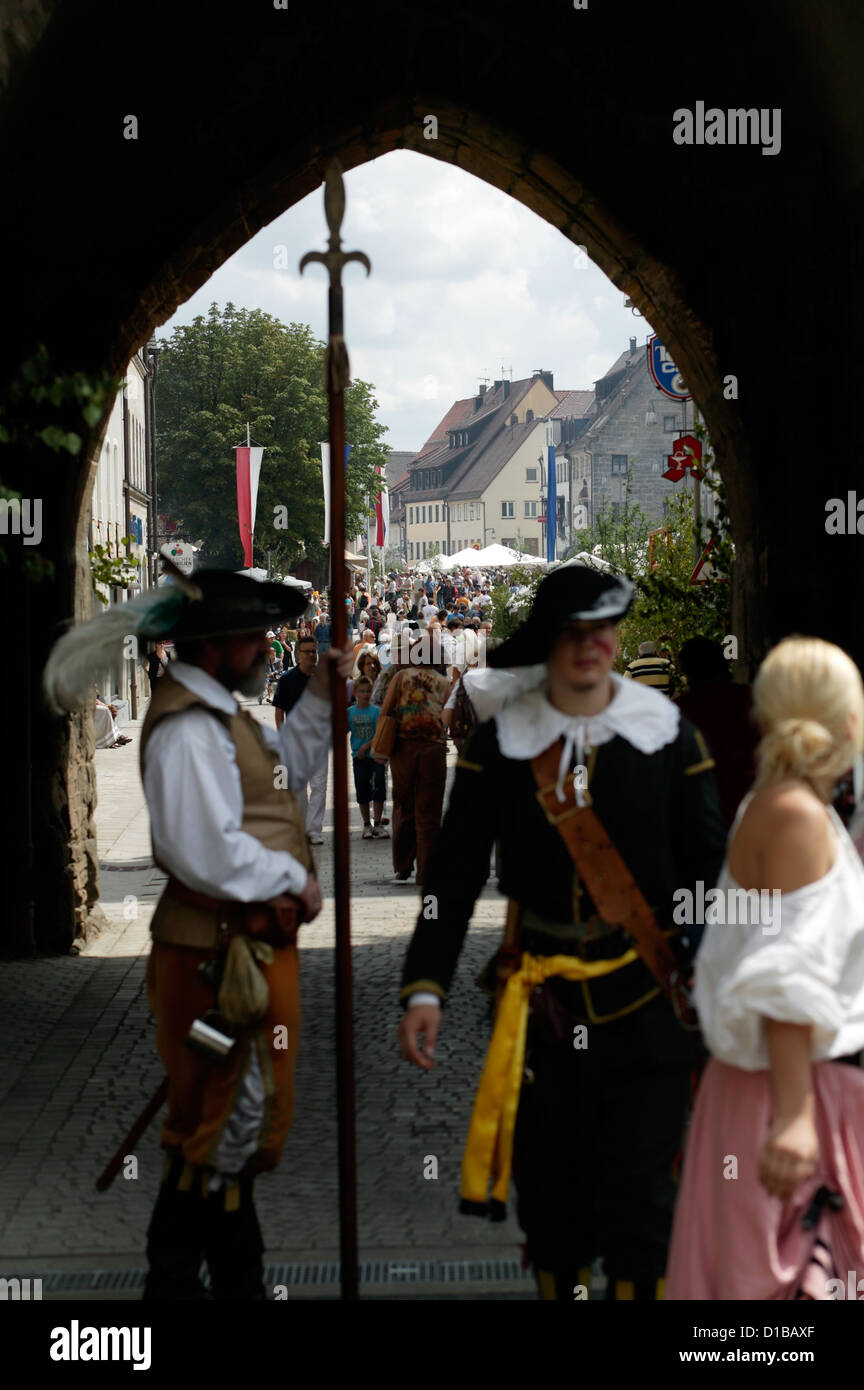Bavaria germany festivals people historic festival hi-res stock ...