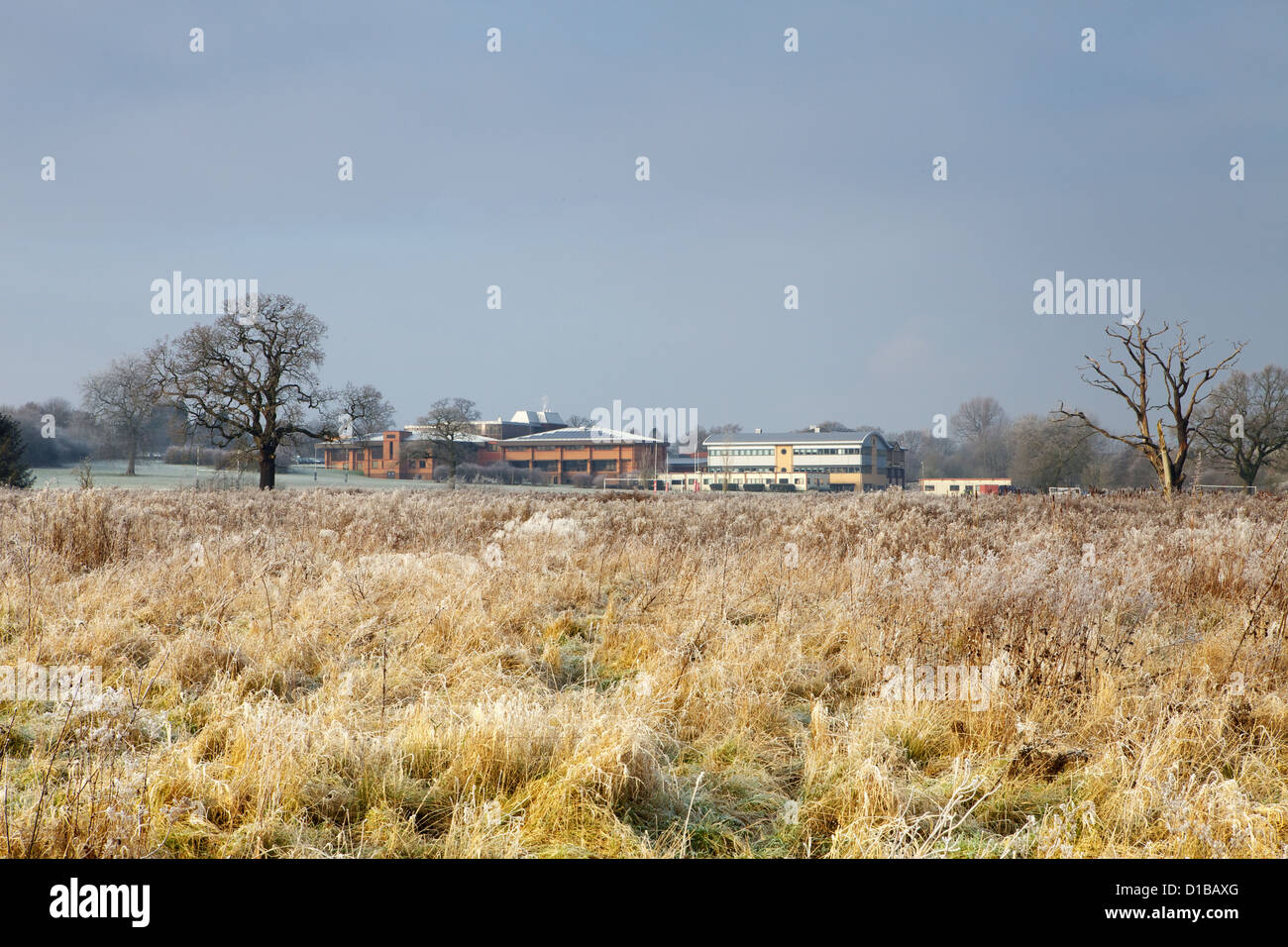 Solihull 6th Form College from the Nature Reserve behind Brueton and ...