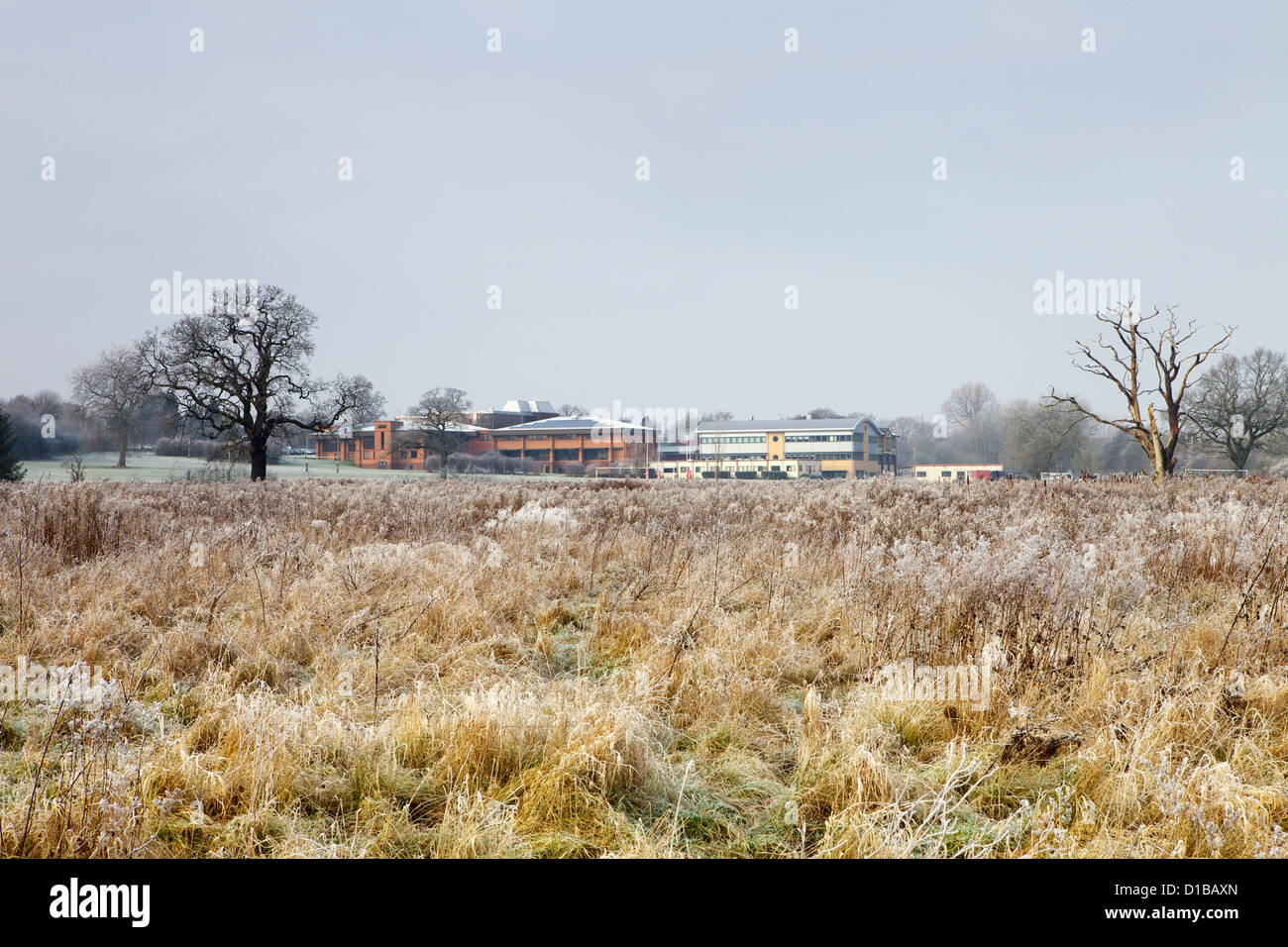 Solihull 6th Form College from the Nature Reserve behind Brueton and ...