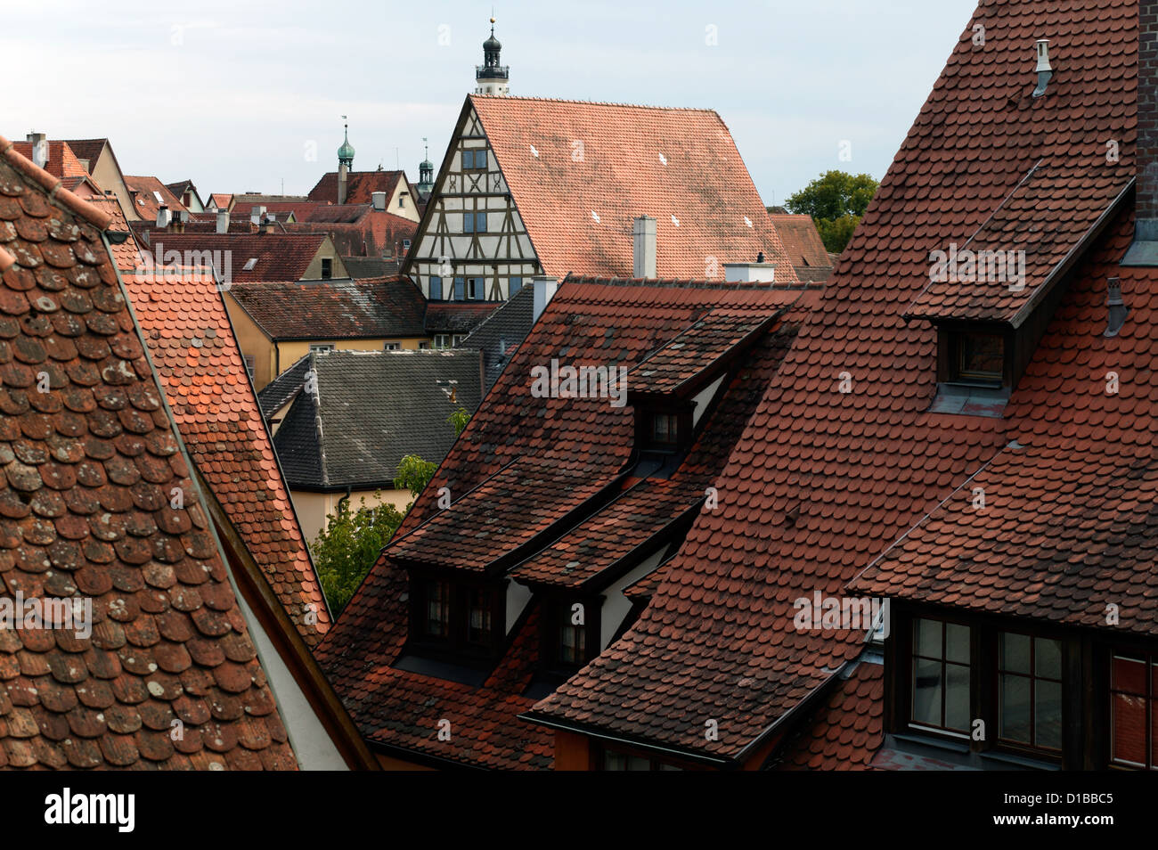 Germany roofs hi-res stock photography and images - Alamy