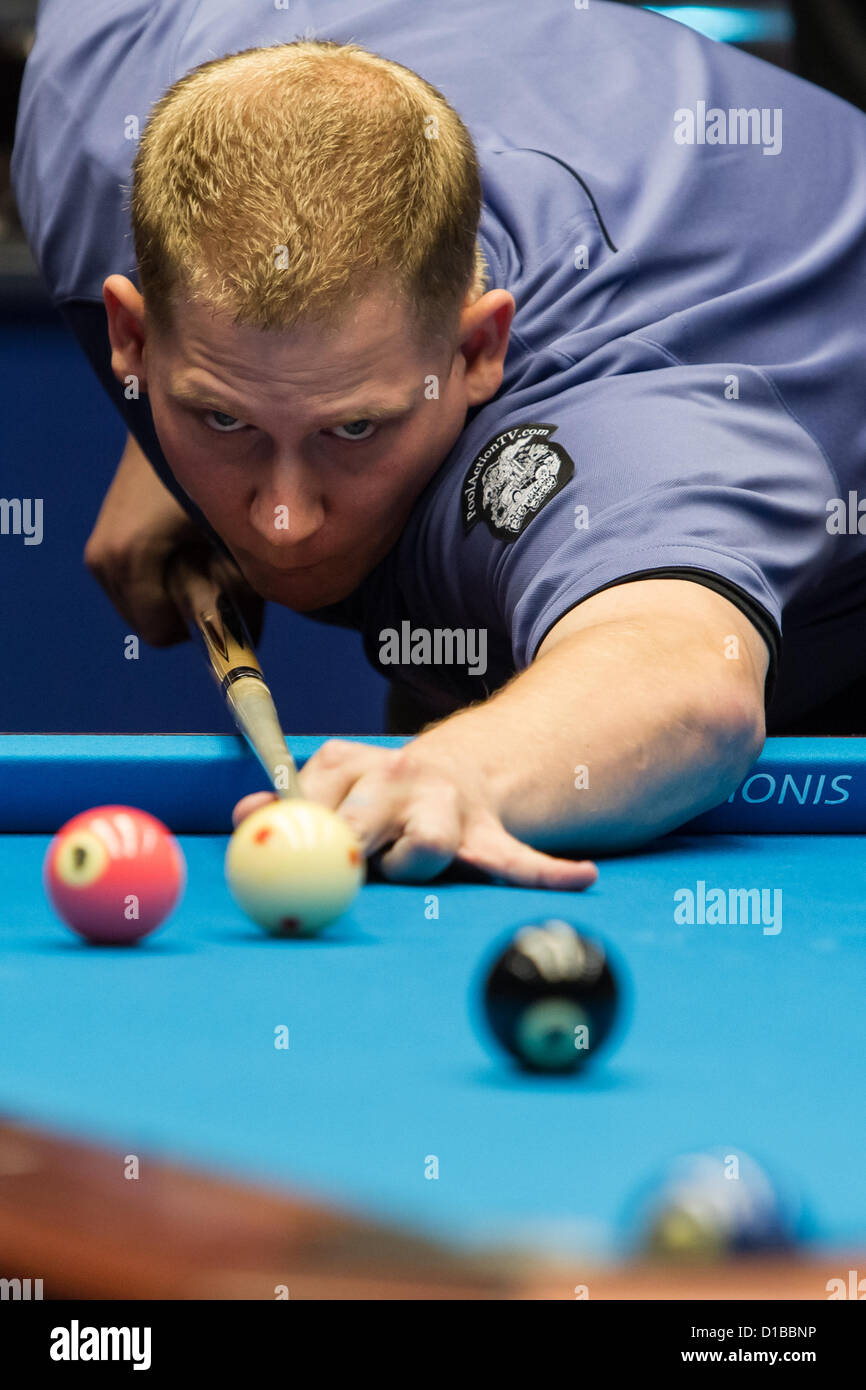 13.12.2012 London, England. USA player Mike Dechaine in action during ...