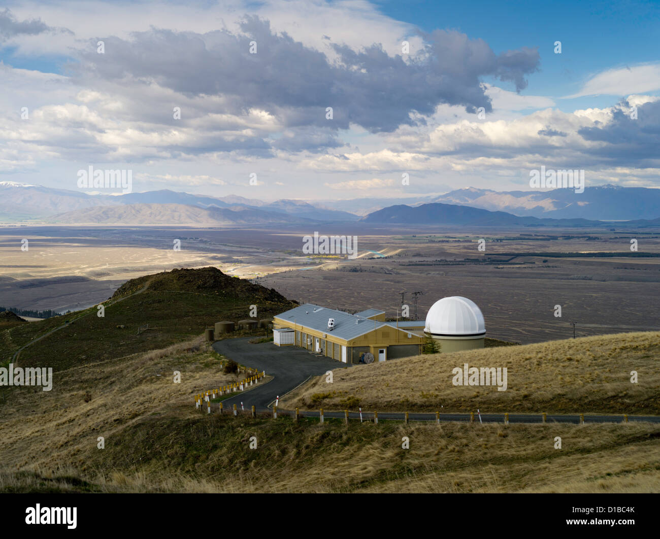 View of the Mt. John Observatory operated by the University of ...