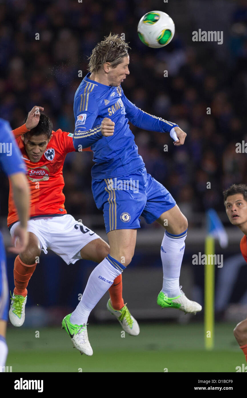 Severo Meza (Monterrey), Fernando Torres (Chelsea), DECEMBER 13, 2012 ...